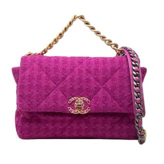 Chanel Pre-owned 19 Flap Bag - - Pre-owned - Damen - Lila - ONE SIZE