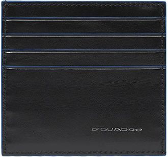Piquadro Homme, Accessoires, Noir, Taille: ONE Size Porte-cartes fin avec protection Rfid