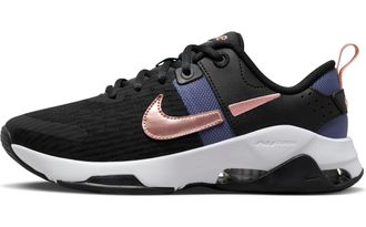 Nike Nike Damen W Zoom Bella 6 PRM Trainingsschuh, Mehrfarbig Black MTLC Red Bronze Diffused Blue, 37.5 EU