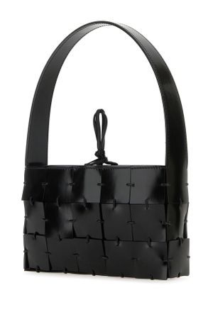 Amina Muaddi Minaspazzolato Blacksilver Borse A Mano Bag