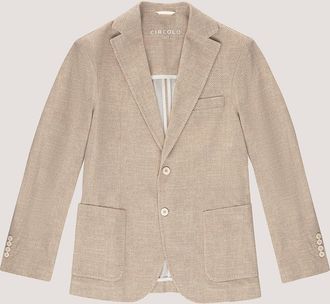 Circolo 1901 Basic Jacket in Herringbone Guyana Herringbone / 48