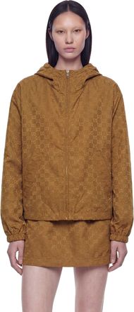 Gucci Slub GG Nylon Windbreaker