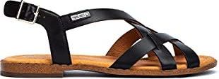 Pikolinos Sandales Plates en Cuir ALGAR pour Femme Color Black