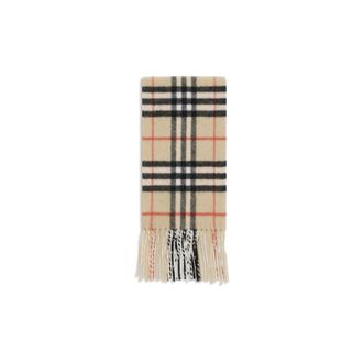 Burberry D&uuml;nner Karomuster Kaschmirschal - - Accessories - Herren - Beige - ONE SIZE