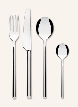 Alessi 24-Tlg. Besteck-Set Clivo silber