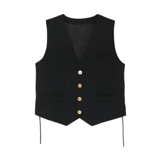sacai Damen, Jacken, Schwarzk, SGr&ouml;&szlig;e