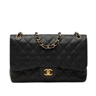 Chanel Pre-owned Matelasse Caviar Schultertasche - - Pre-owned - Damen - Schwarzk - ONE SIZE
