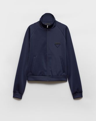 Prada Jacke aus Funktionsgewebe mit Reißverschluss