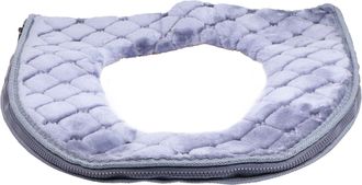 NUOBESTY LIFKICH Weicher Dicker Toilettensitzbezug aus Pl&uuml;sch Wasserdichter Abnehmbarer Wc sitzauflage f&uuml;r Badezimmer Passend Warm und Pflegeleicht f&uuml;r Winter 