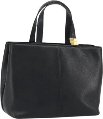 Burberry Sac &agrave; main vintage doccasion - Femme - Pre-owned - Noir - Taille: ONE Size