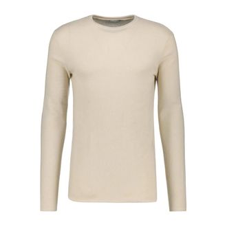 Kiefermann Neal Rundhals-Strickpullover - - Knitwear - Herren - Beige - L