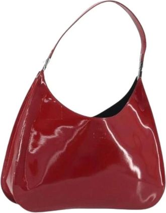 Gucci Sac bandouli&egrave;re vintage doccasion - Femme - Pre-owned - Rouge - Taille: ONE Size