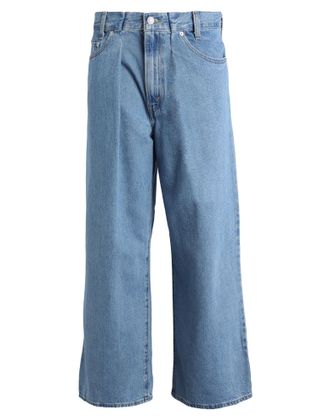 Levi's FOLDED PLEATED BAGGY MED INDIGO - WORN IN