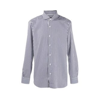 Barba Homme, Chemises, Bleu, Taille: M Chemise &agrave; rayures