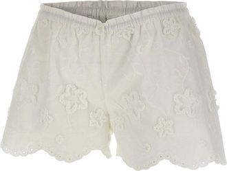The Garment Femme, Shorts, Blanc, Taille: 34 FR Fleur Cotton Shorts