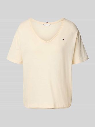Tommy Hilfiger Regular Fit T-Shirt aus reiner Baumwolle