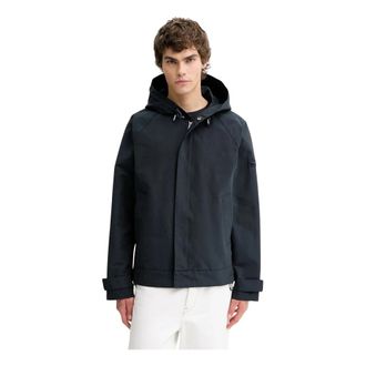 Marc O'Polo Kapuzenjacke aus Canvas - - Jackets - Herren - Blau - S