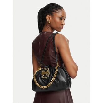 Just Cavalli Handtasche Just Cavalli Iconic Snakes 81RA4BD1 ZS748 Schwarz