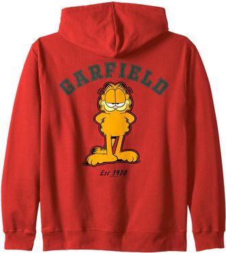 Garfield Pose College-Baseballteam, lustiger Klassiker im Retro-Look Kapuzenjacke