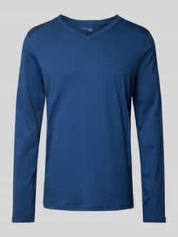 Schiesser Longsleeve mit V-Ausschnitt