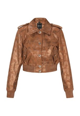 Faina Jacke Frauen Kupfer