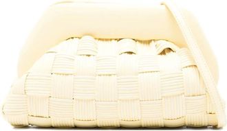 Themoir&egrave; Femme, Sacs, Jaune, Taille: ONE Size Bios Woven Clutch