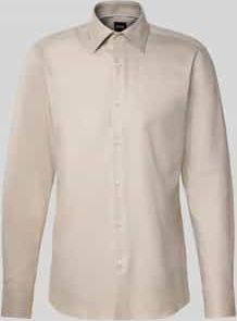 HUGO BOSS Slim Fit Businesshemd aus reiner Baumwolle Modell HANK