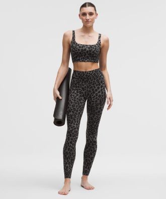 lululemon Align Leggings mit hohem Bund f&uuml;r Frauen - 71 cm - Gr&ouml;&szlig;e 10 in True Leopard Black Multi