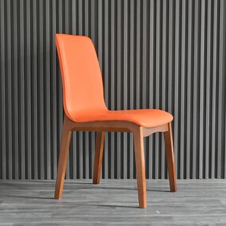 Generic Esszimmerstühle Aus Kunstleder, 2er-Set, Moderne Gepolsterte Küchen-Seitenstühle Mit Beinen Aus Massivem Eschenholz, Schreibtischstühle Ohne Armlehnen