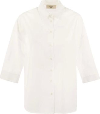 Max Mara Femme, Blouses et Chemises, Blanc, Taille: 40 FR Giralda Shirt