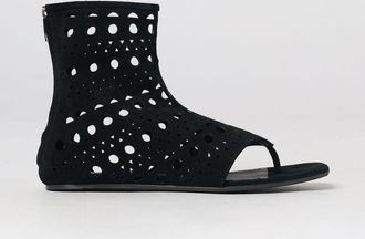 Alaia Vienne Wildleder-Zehentrenner-Sandalen mit Rei&szlig;verschluss hinten