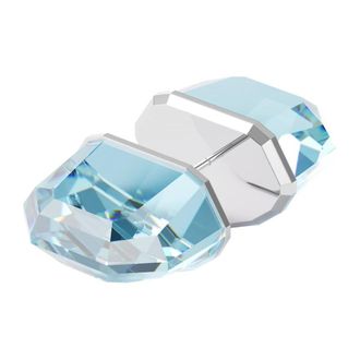 Swarovski Blaue Kristallohrringe mit Silberschicht - - Accessories - Damen - Blau - ONE SIZE