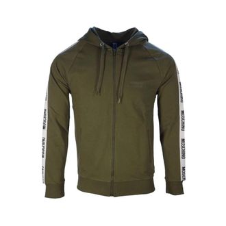 Moschino Full Zip Logo Sweatshirt - - Sweatshirts & Hoodies - Herren - Gr&uuml;n - M