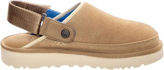 UGG Ugg, Homme, Chaussures, Beige, Taille: 42 EU Sabots en cuir