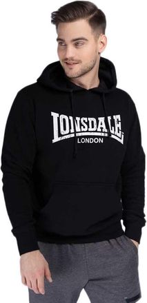 Lonsdale London Wolterton Männer Kapuzenpullover schwarz 3XL 60% Baumwolle, 40% Polyester Streetwear