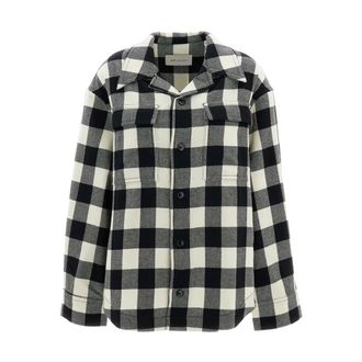 Ami Chemise &agrave; carreaux - Femme - Blouses et Chemises - Noir - Taille: 36 FR