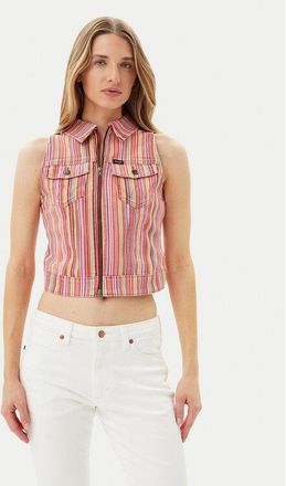 Wrangler Weste 112362848 Rosa Slim Fit