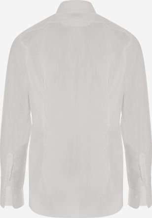 Alessandro Gherardi Stretch Cotton Blend Shirt - White