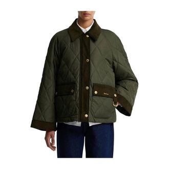 Barbour Veste matelass&eacute;e Kilnwick - Femme - Vestes - Vert - Taille: 38 FR