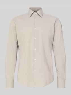 HUGO BOSS Regular Fit Businesshemd mit Kombimanschette Modell P-JOE-K