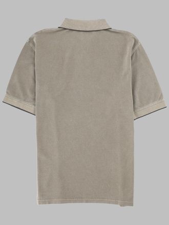 Herno Logo Cotton Polo Shirt - Dove