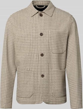 Selected Hemdjacke mit aufgesetzten Taschen Modell LANDON