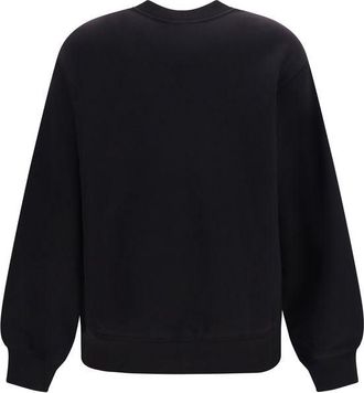 Dolce & Gabbana Womens Black Cotton Sweatshirt Clothing