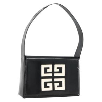 Givenchy Pre-owned Lackleder Schultertasche - - Pre-owned - Damen - Schwarzk - ONE SIZE