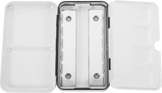 Supvox SuPVOX leere Malkasten für Aquarell, Malpalette, leer, Aufbewahrungsbehälter für Reisen mit Aquarell