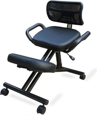 Generic Ergonomischer B&uuml;rostuhl, komfortabler, h&ouml;henverstellbarer Stuhl mit geneigter Sitzfl&auml;che und Rollen, atmungsaktiver B&uuml;rostuhl