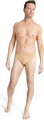 Capezio Ceinture de Danse renforcée Avant doublée pour Homme - Ecru - Large