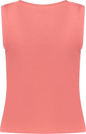 Tommy Hilfiger Ribbed Cotton Tank Top - Pink