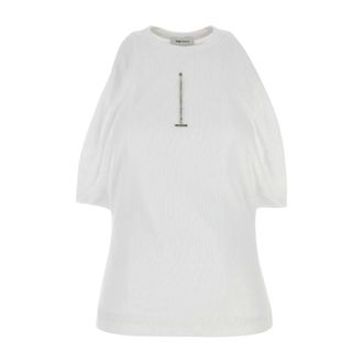 Alexander McQueen Damen, Strickwaren, Wei&szlig;, 2XSGr&ouml;&szlig;e