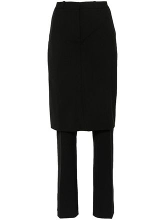 Coperni pantalon ample &agrave; taille basse - Noir